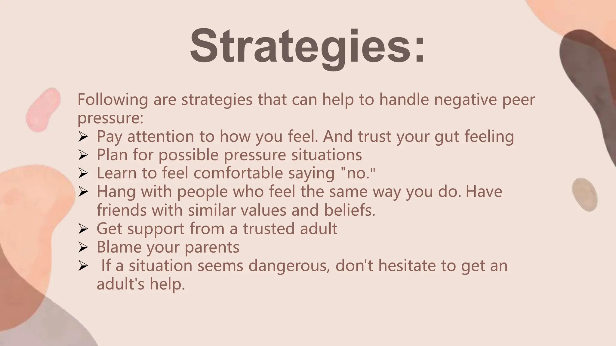 Friends and Peer pressure and how can be improved.pptx | Parenting ...