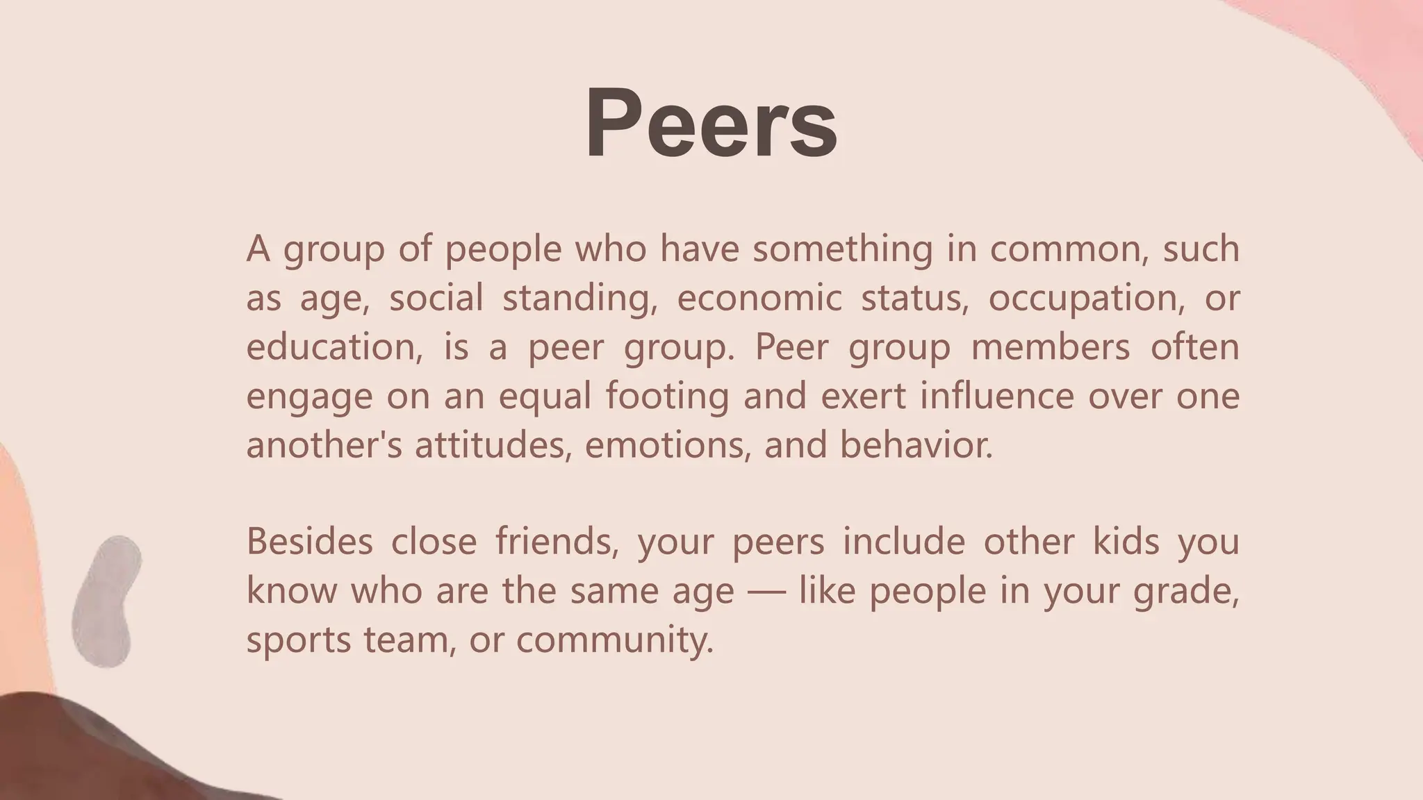 Friends and Peer pressure and how can be improved.pptx | Parenting ...