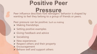Friends and Peer pressure and how can be improved.pptx | Parenting ...