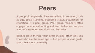 Friends and Peer pressure and how can be improved.pptx | Parenting ...