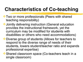 Friend's co teaching model | PPT