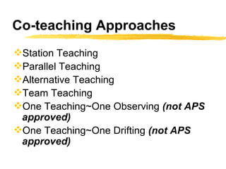 Friend's co teaching model | PPT | Education industry | Industries