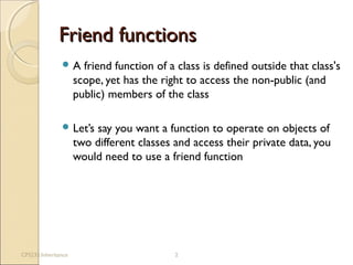 Friends function and_classes | PPT