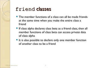 Friends function and_classes | PPT