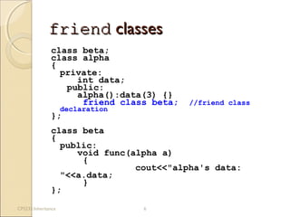 Friends function and_classes | PPT
