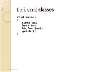 Friends function and_classes | PPT