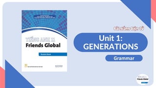 FRIENDS GLOBAL 11 - UNIT 1B Grammar.pptx