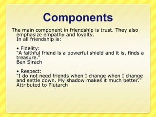 Friendship | PPTX
