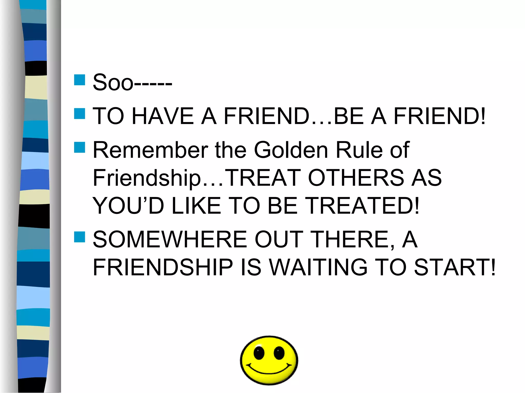 Friendship | PPT