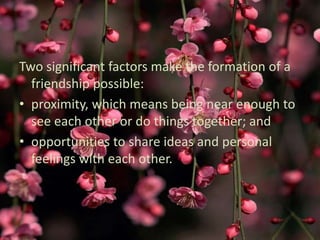 Friendship | PPTX