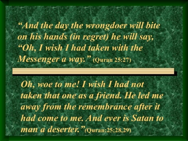 Friend ayaat and Hadith about friendship | PPT