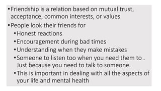 Friendship | PPT
