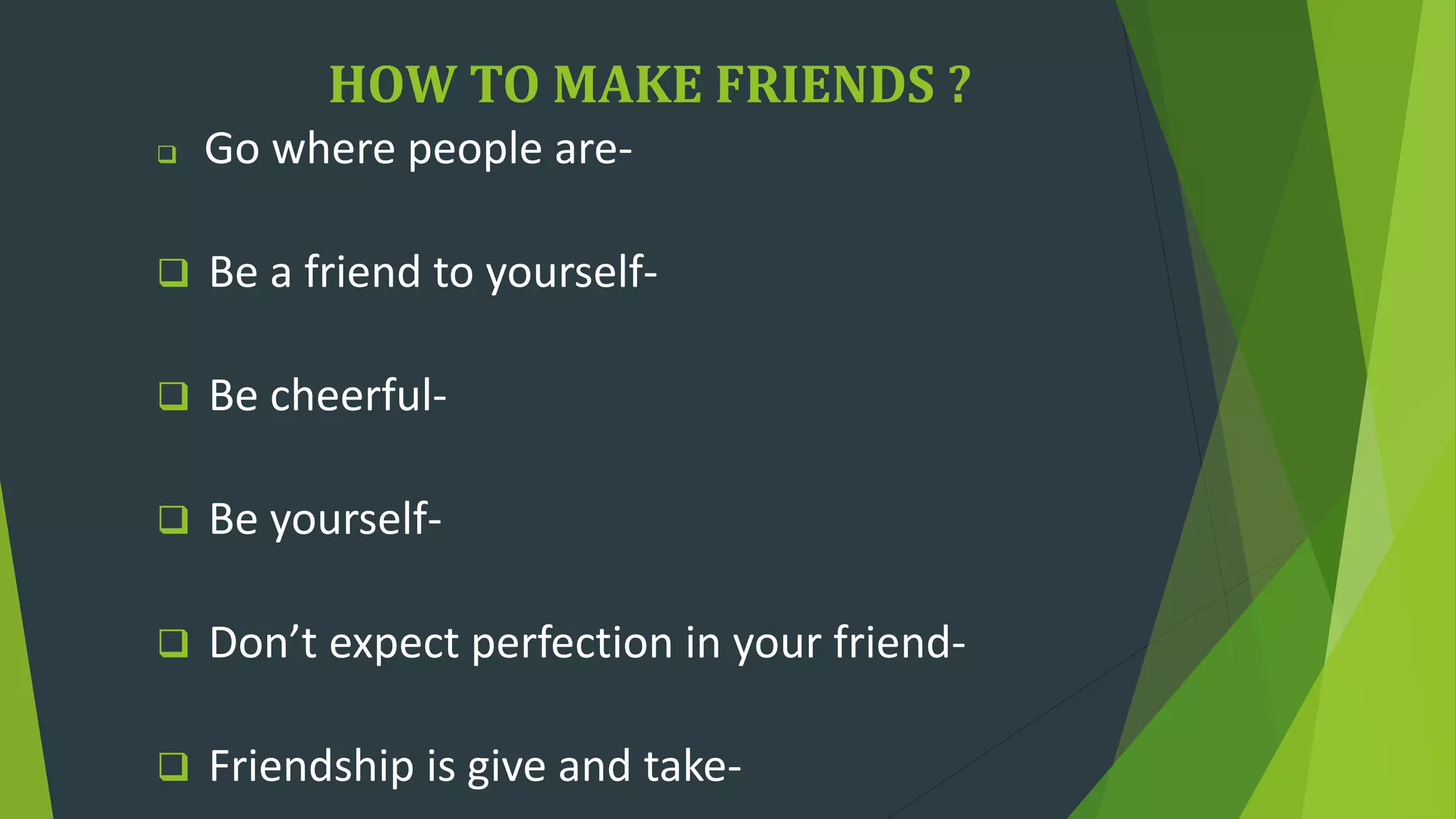 Friendship | PPT