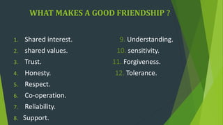 Friendship | PPT