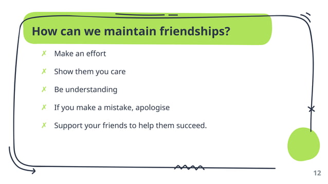 Friendship assembly presentation for teenagers | PPT