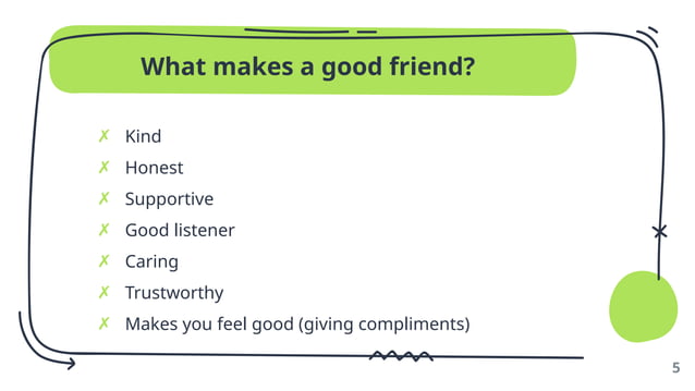 Friendship assembly presentation for teenagers | PPT