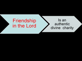 Friendship among dominican saints | PPT