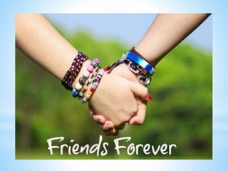 Friendship and its effect to your mental and physical health | PPTX