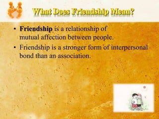 Friendship | PPT