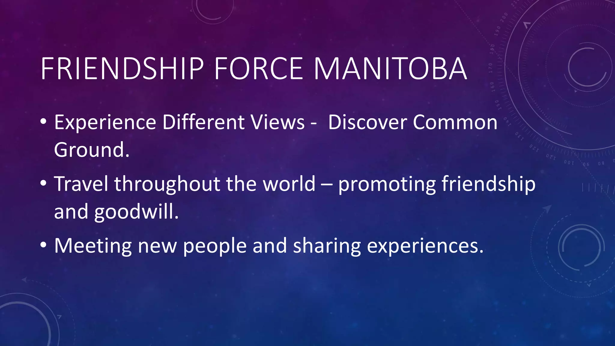 Friendship force manitoba (1) | PPT