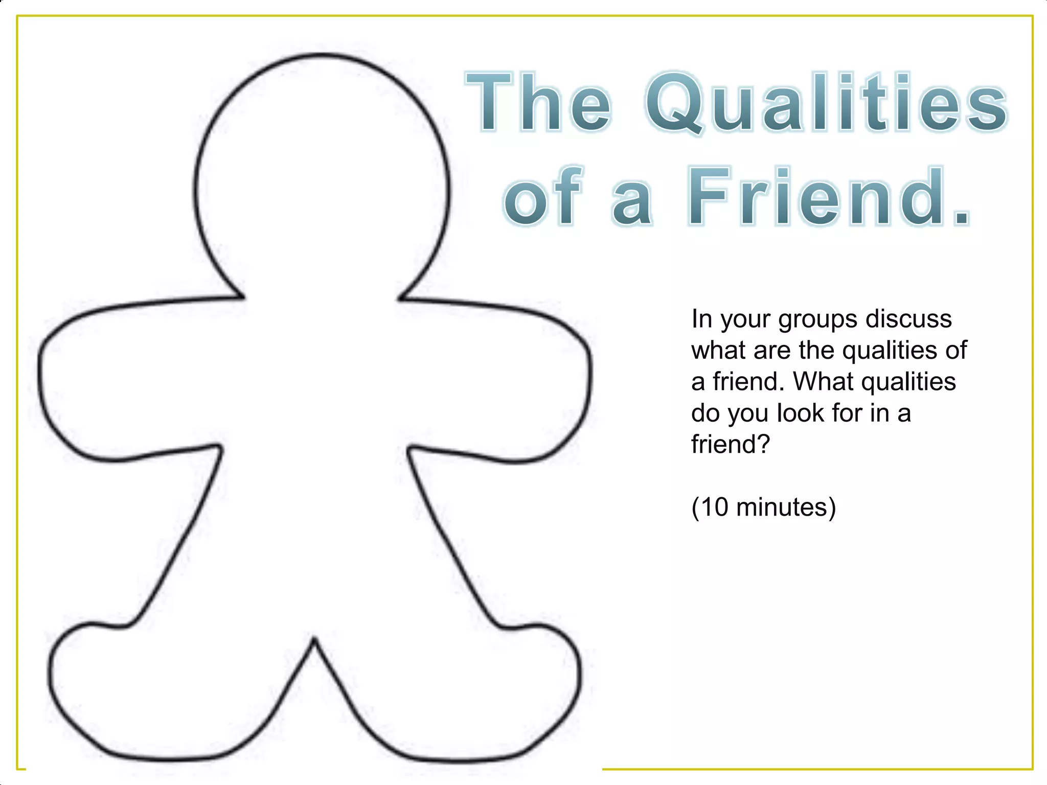 Friendship ppt | PPTX
