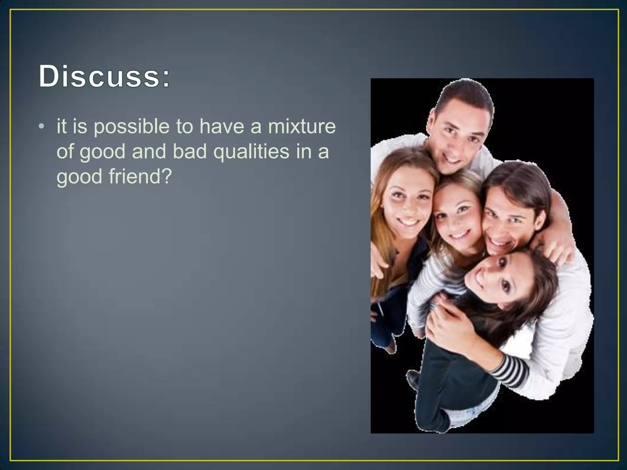 Friendship ppt | PPTX