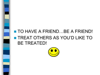 Friendship revised.ppt
