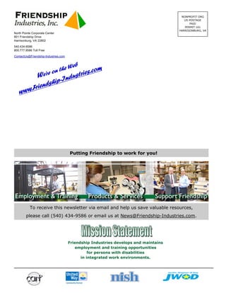 Friendship's The Pyramid Vol 1, Issue 1 | PPT