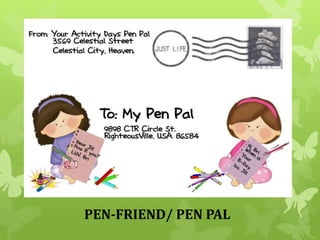 Talk about friendship. | PPT