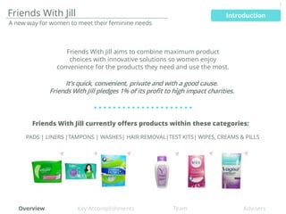 Friends With Jill Overview | PPT