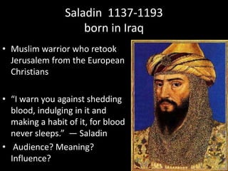 Fri evaluate crusades | PPT