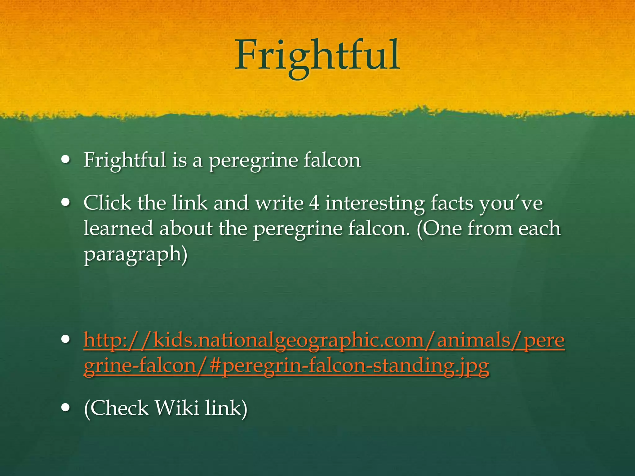 Frightful's mountain | PPTX