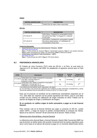 BID - Frijol castilla | PDF