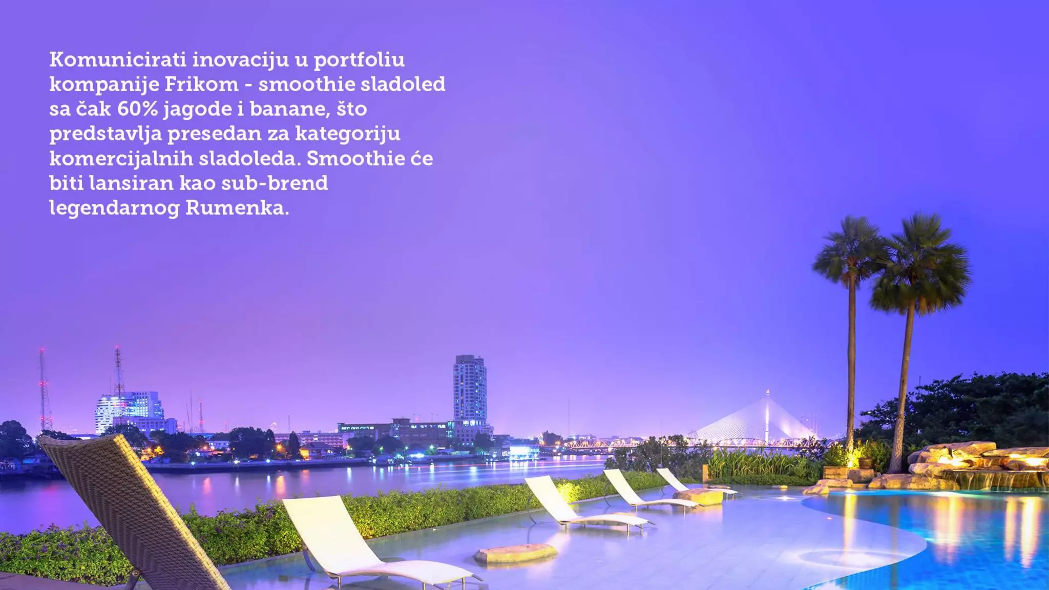 Ovation BBDO - Frikom Rumenko smoothie TV | PPTX