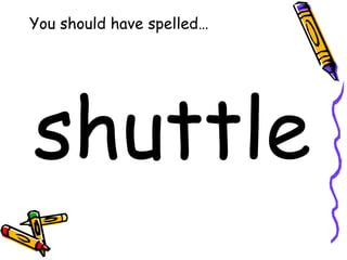 Frindle spelling words | PPT