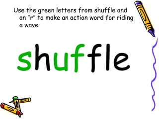 Frindle spelling words | PPT