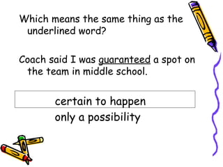 Frindle vocabulary | PPT