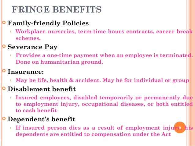 Fringe Benefits