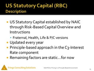 Pricing In A Principle-Based Environment | PPT