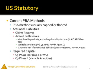 Pricing In A Principle-Based Environment | PPT