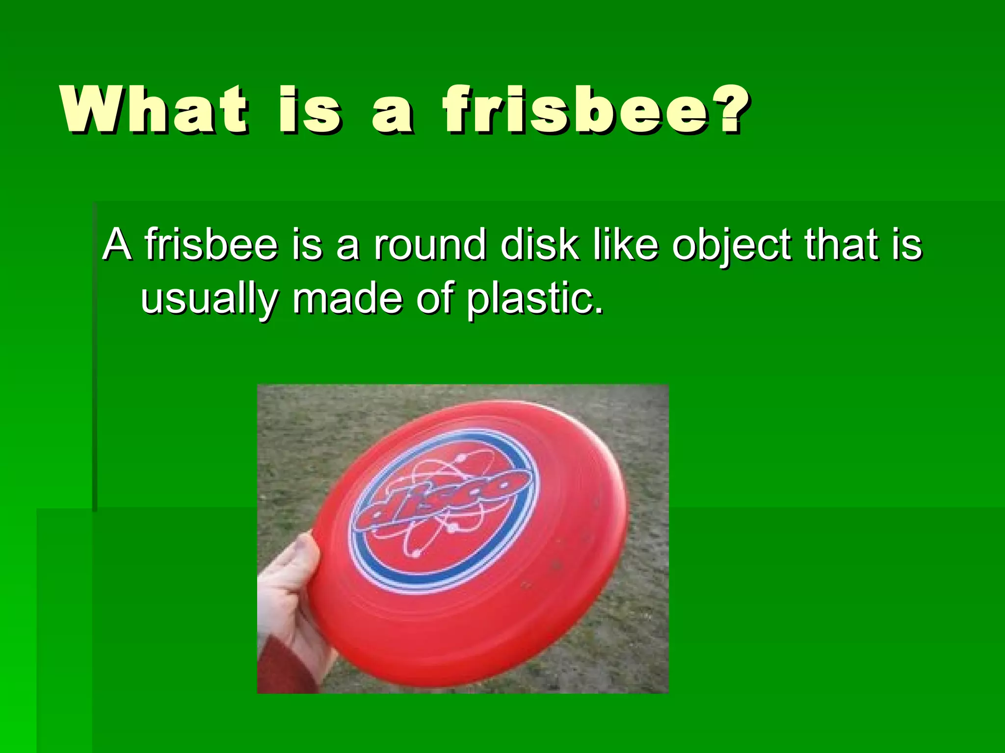 Frisbees | PPT