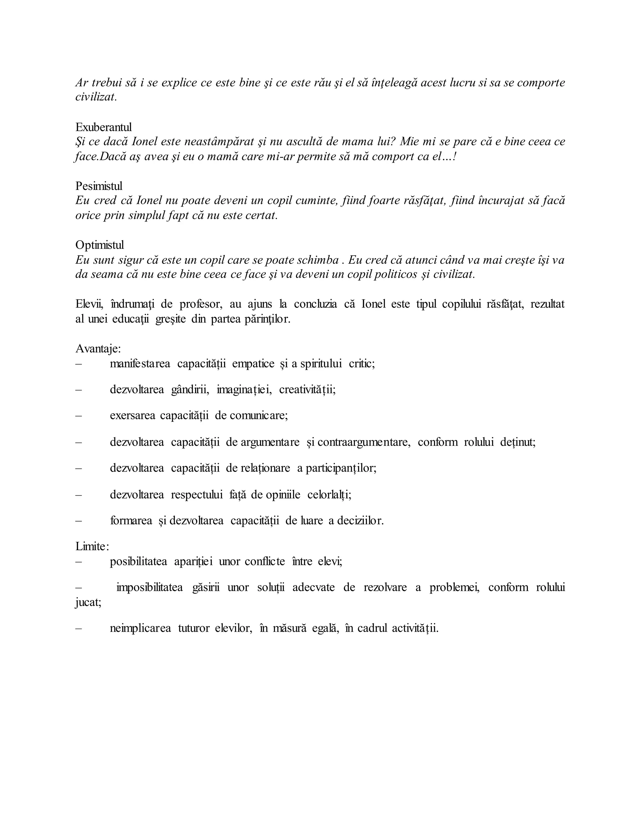 Metoda Frisco | DOCX