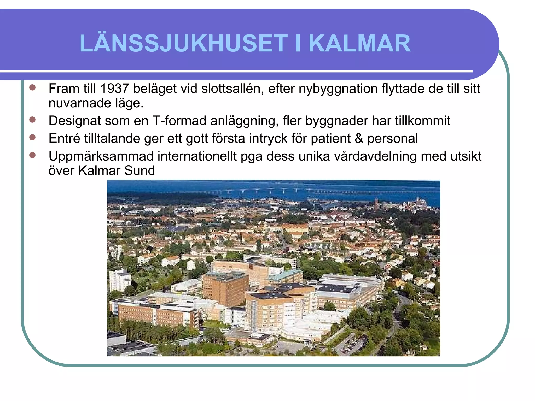 Friskhus Versus Sjukhus | PPT