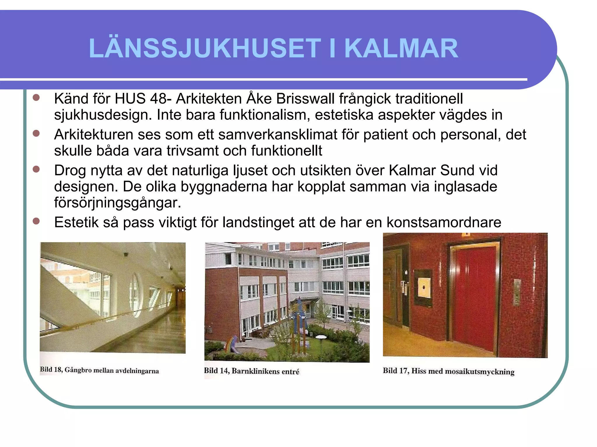 Friskhus Versus Sjukhus | PPT