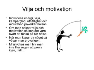 Frisk och riskfaktorer | PPT