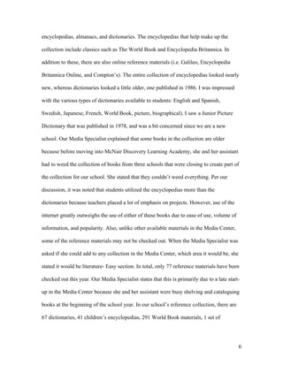 Collection Development Plan | PDF