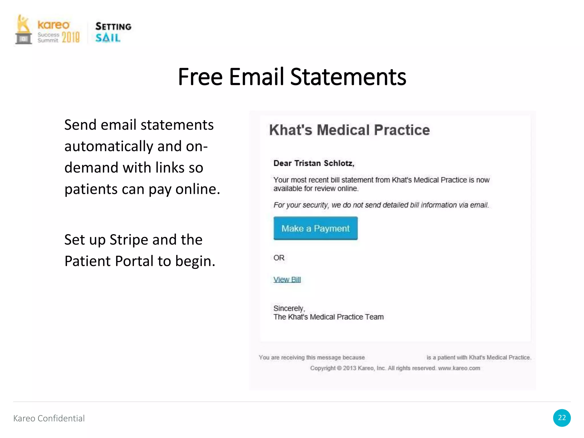 Kareo Billing Product Overview and Training: Success Summit | PPTX