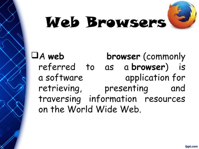 Web browsers and web servers | PPT