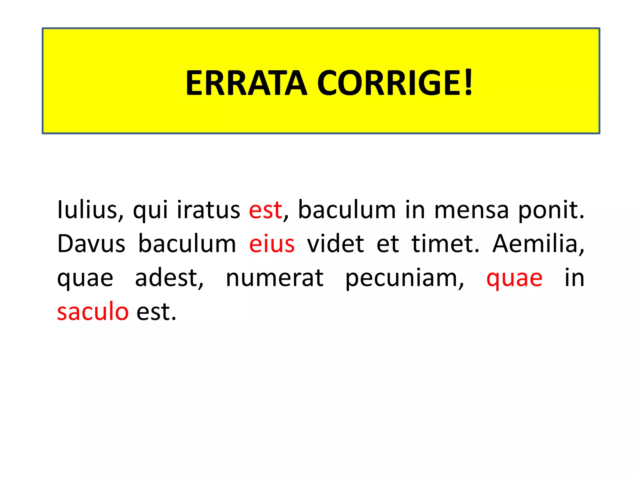 Familia Romana ad capitulum quartum | PPT