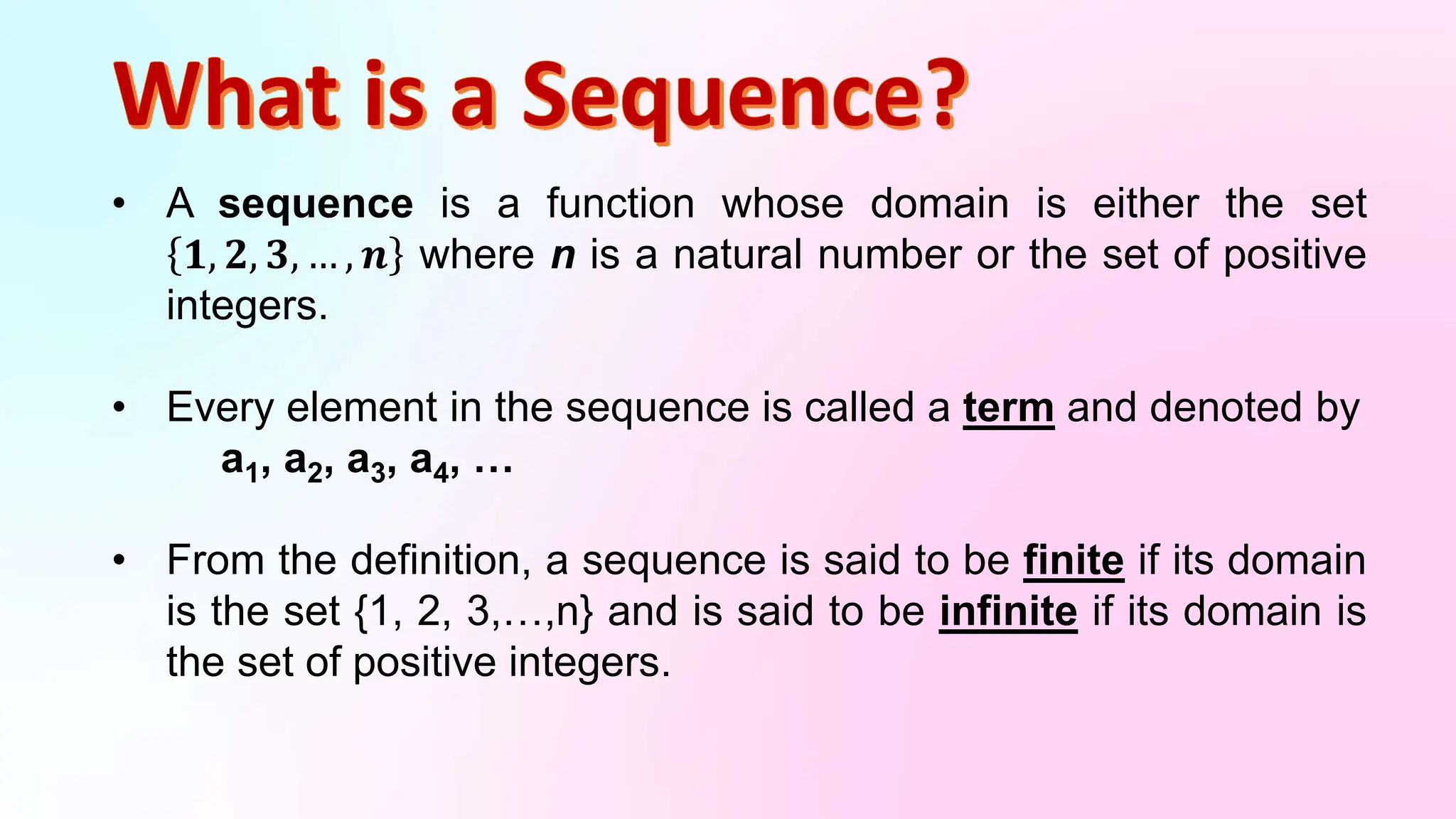 Sequence Its Introduction In Generating Patterns Pptx Homework 0004
